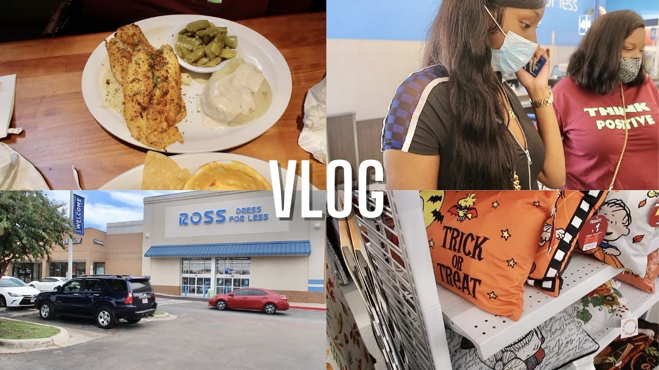 VLOG: LUNCH + SHOPPING FOR HALLOWEEN DECOR | GETTING HOLIDAY READY ...