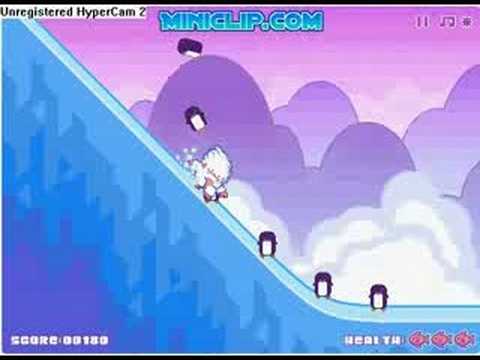 Snow drift (Miniclip game) - YouTube
