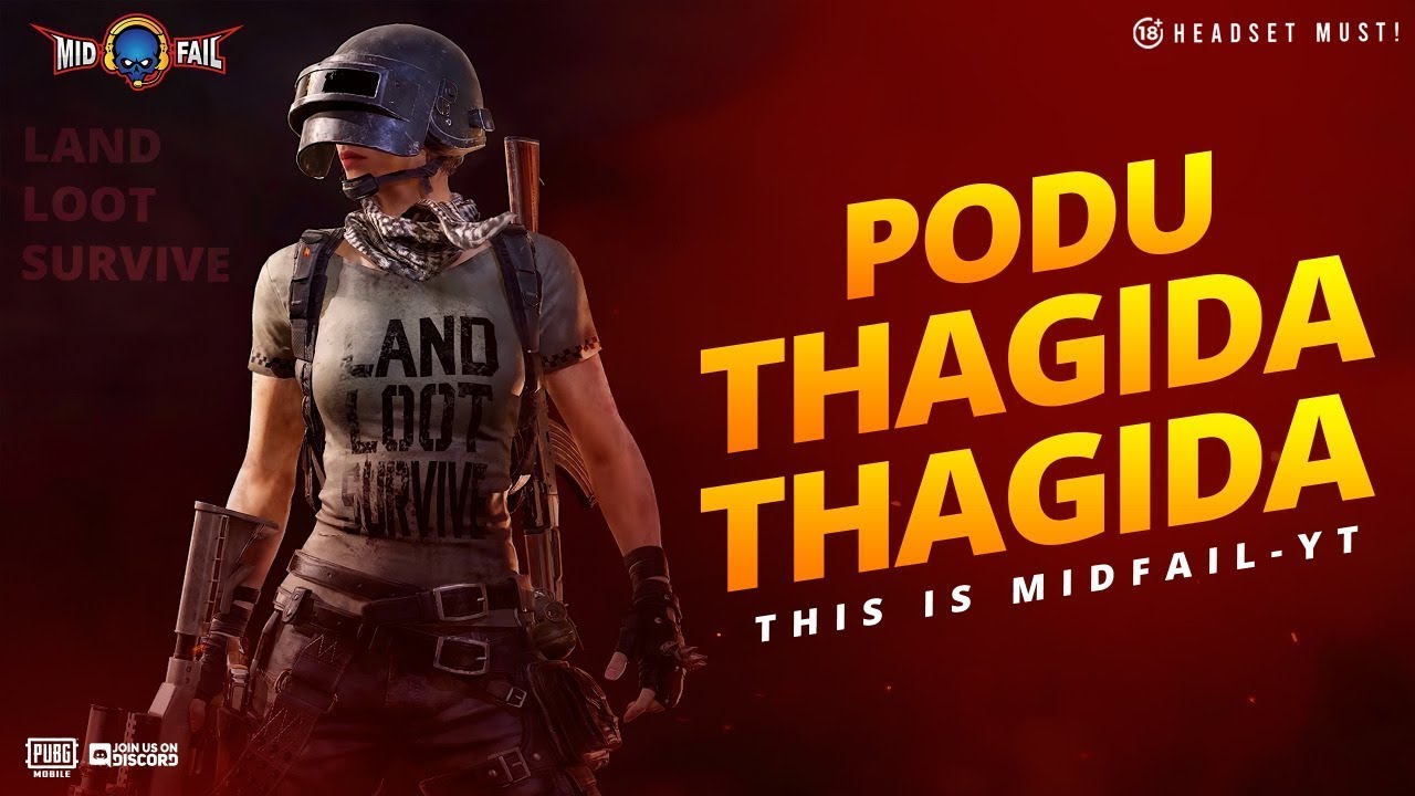 Pubg Tamil Live | New Event | Rush Game Play | @MidfailYT #MFYT - YouTube