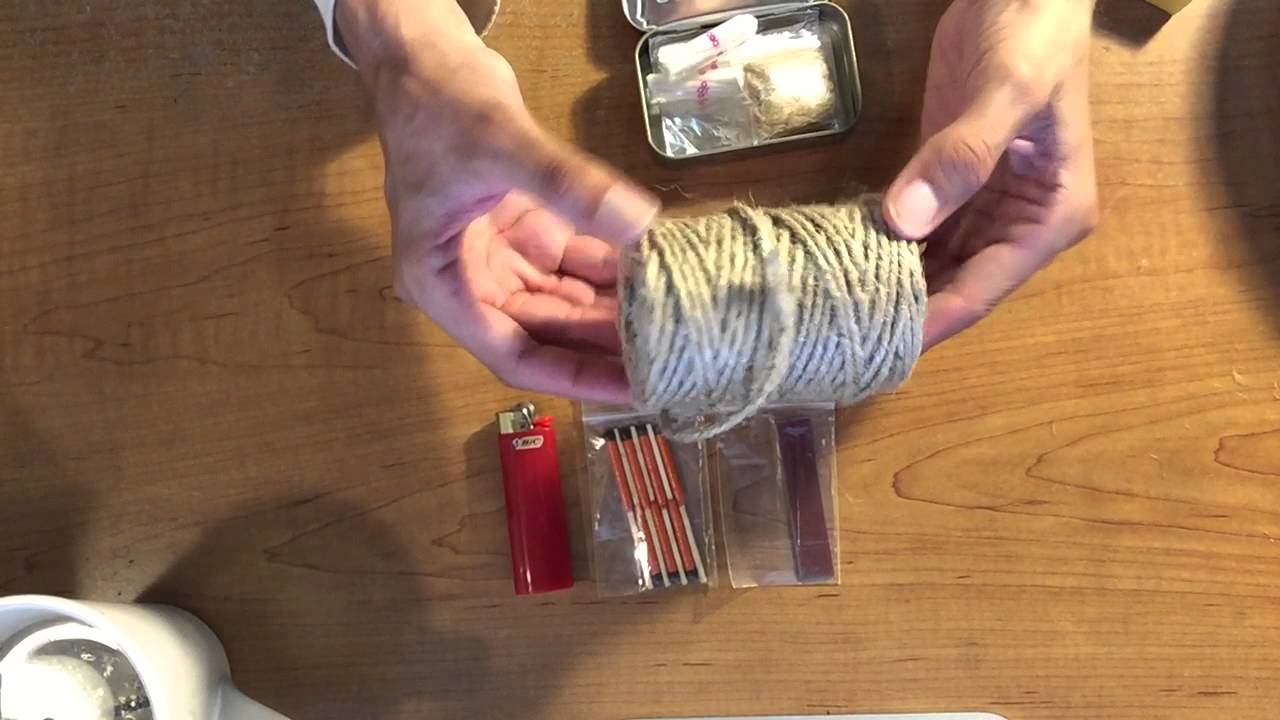 Altoids Tin Fire Kit by Learningtobeprepared (a simple extra addition ...