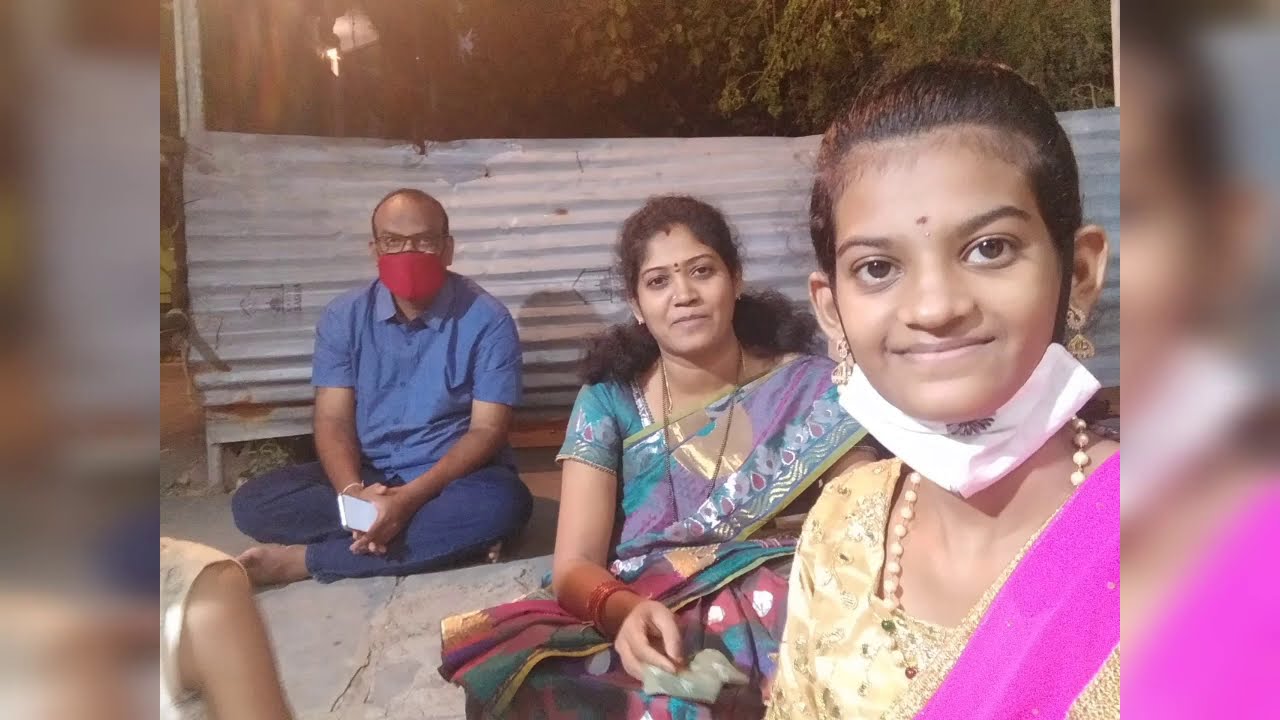 # GIVEN NAIVEDYAM TO GANESH MANDAPAM # NIMARJANAM DONE IN HOME # TREES ...