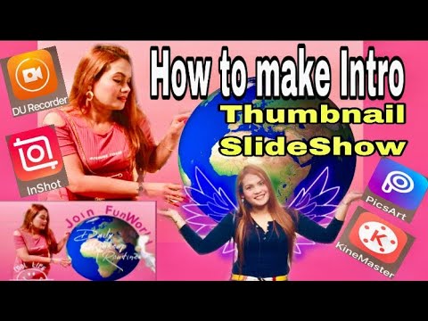 How to make Intro Thumbnail slideshow Video - YouTube