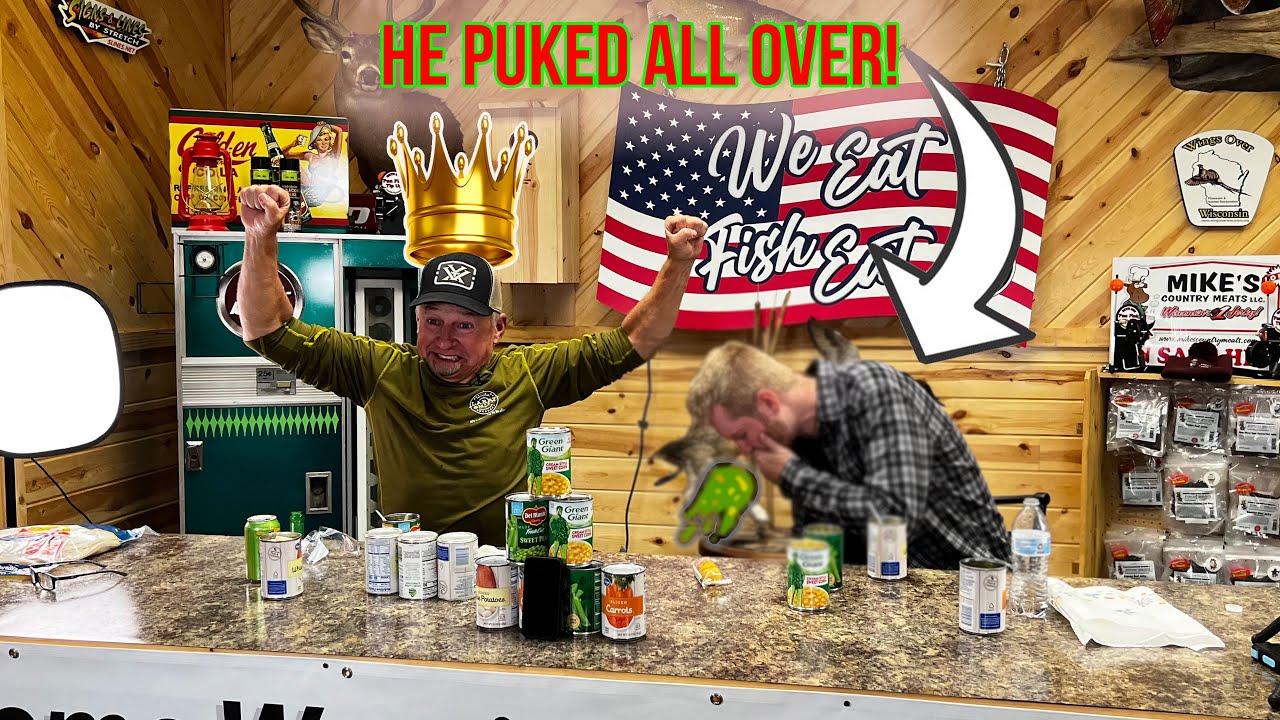 Vegetable Eating Contest!! - YouTube