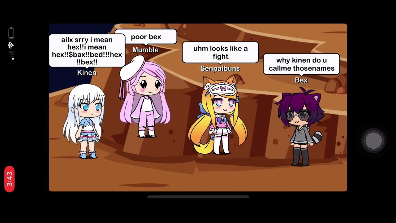 Poor bex she got in to a fight with kinen - YouTube