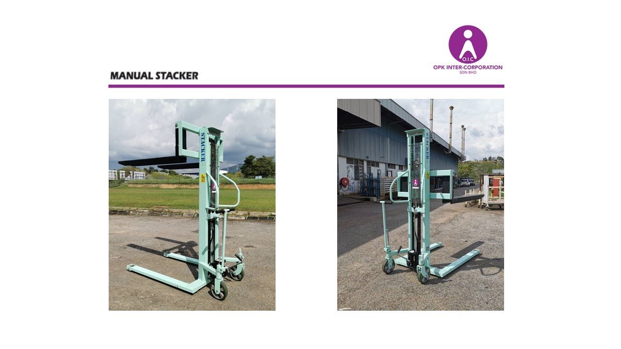 OIC Stacker, SH Series (SH1000-16L) - YouTube