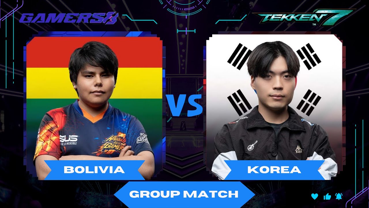 HUGE UPSET ! Bolivia vs Korea | Gamers8 TEKKEN 7 Nations Cup | Day 2 # ...