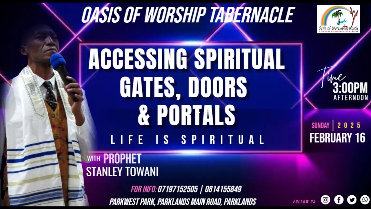 Accessing Spiritual Gates, Doors & Portals - Prophet Stanley Towani ...