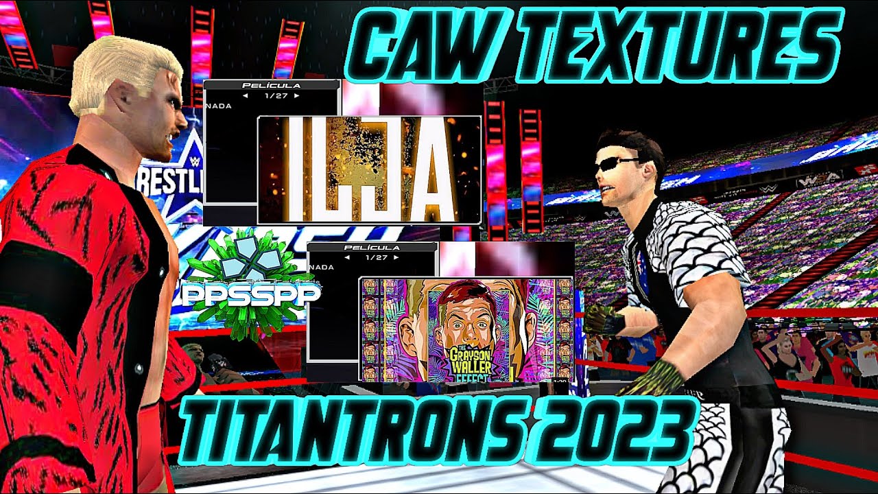 WWE Ilja Dragunov & Grayson Waller Caw Textures and Titantron 2023 for ...