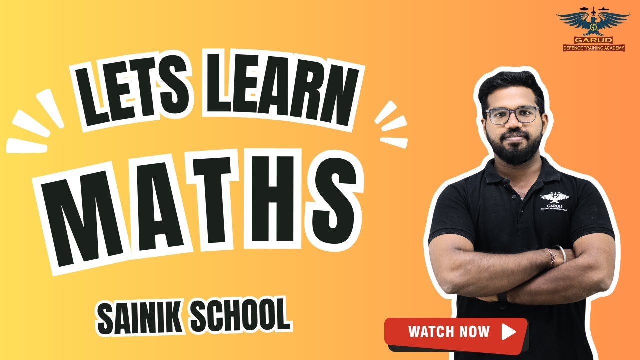 LETS LEARN MATHS | LIVE AT 8 PM - YouTube