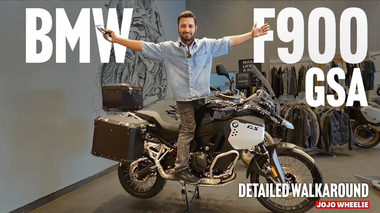 BMW F900 GSA most detailed walkaround fully loaded Adventure Bike for ...