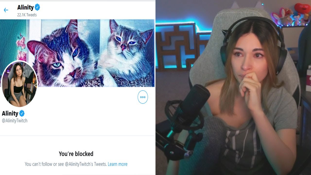 Alinity is Crying and wants to Quit Twitch (Also blocked me on Twitter ...