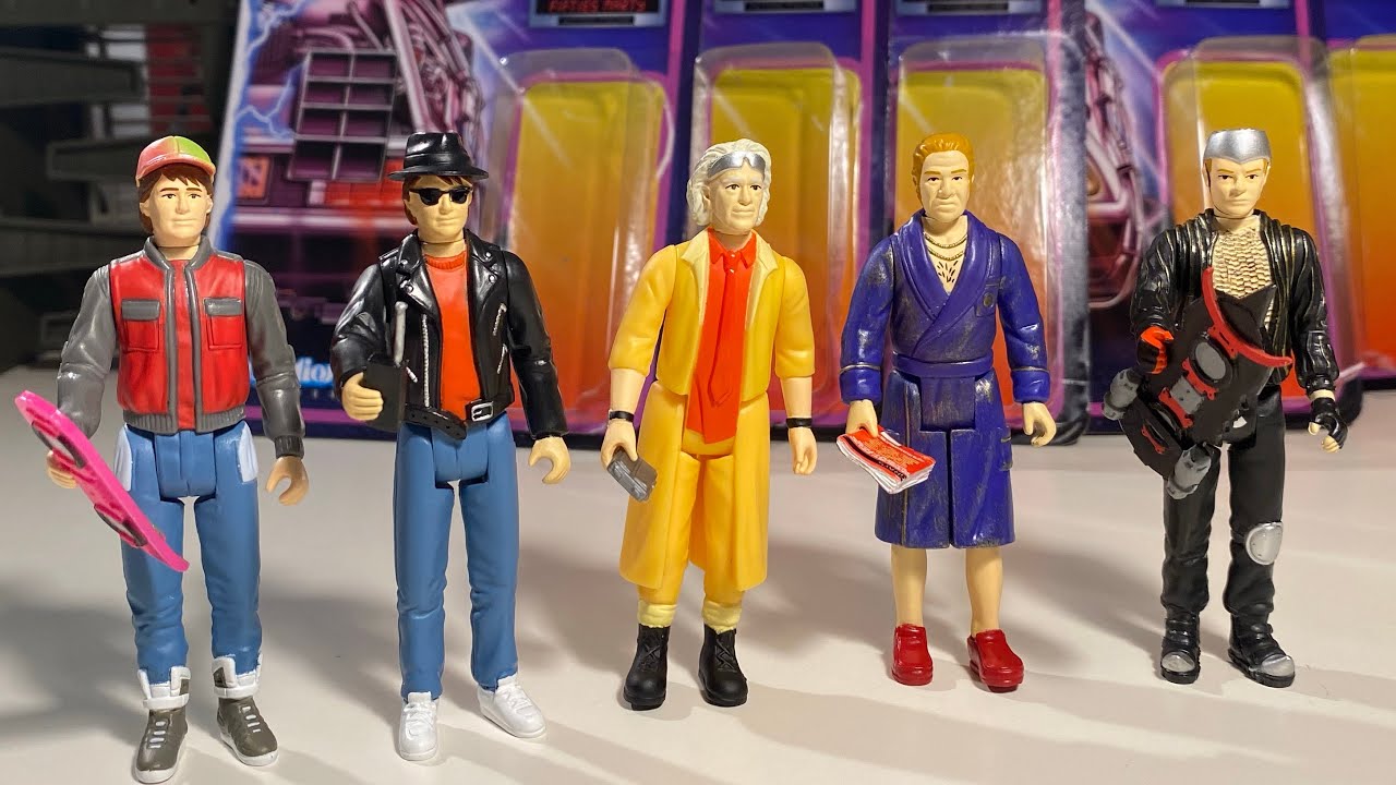 Back To The Future 2 ReAction Figures !!! - YouTube