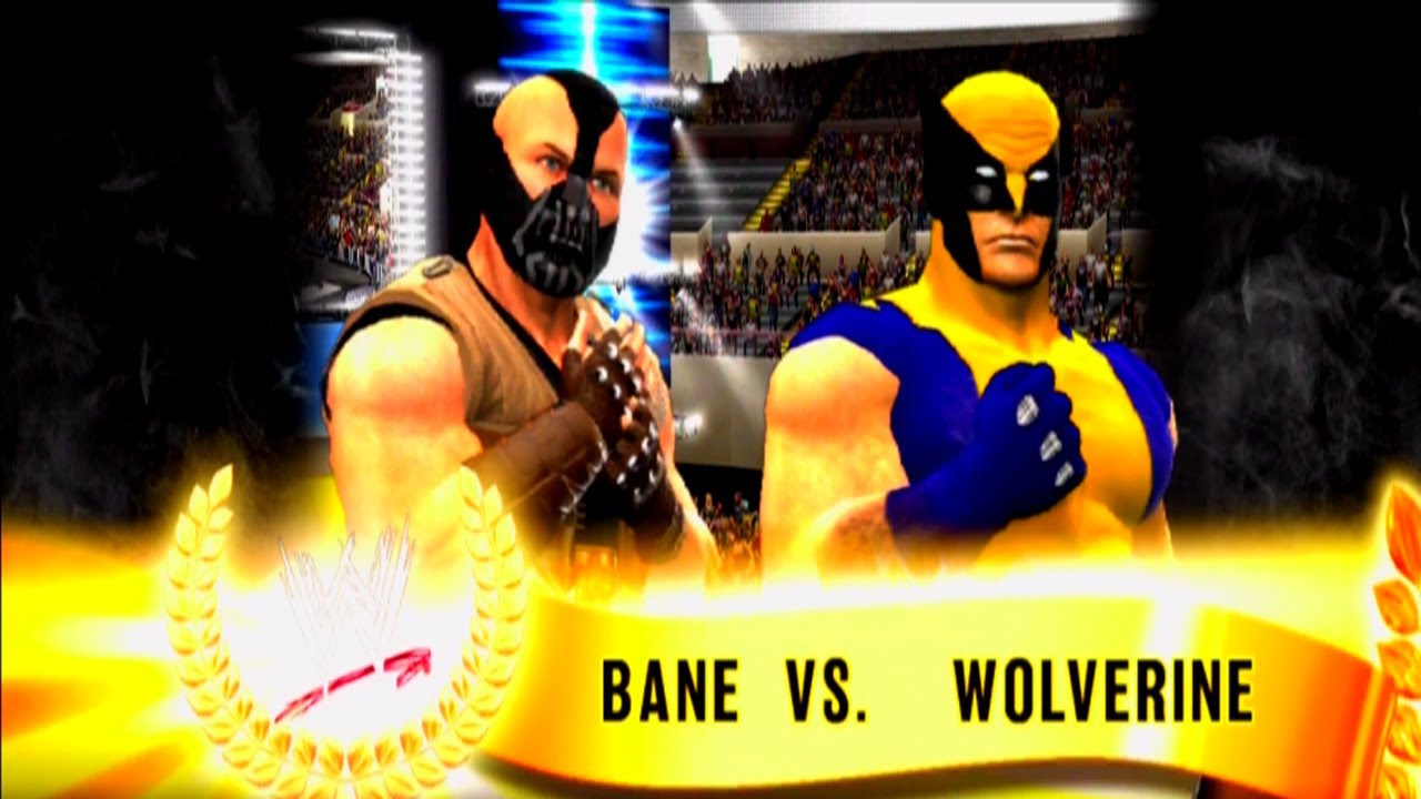 WWE 13 - Bane vs Wolverine - November 17th, 2012 - YouTube