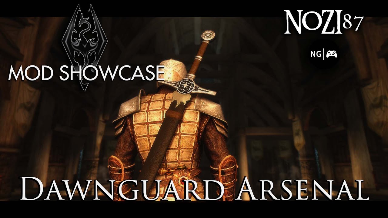 TESV - Skyrim Mod Showcase: Dawnguard Arsenal by MadCat221 - YouTube
