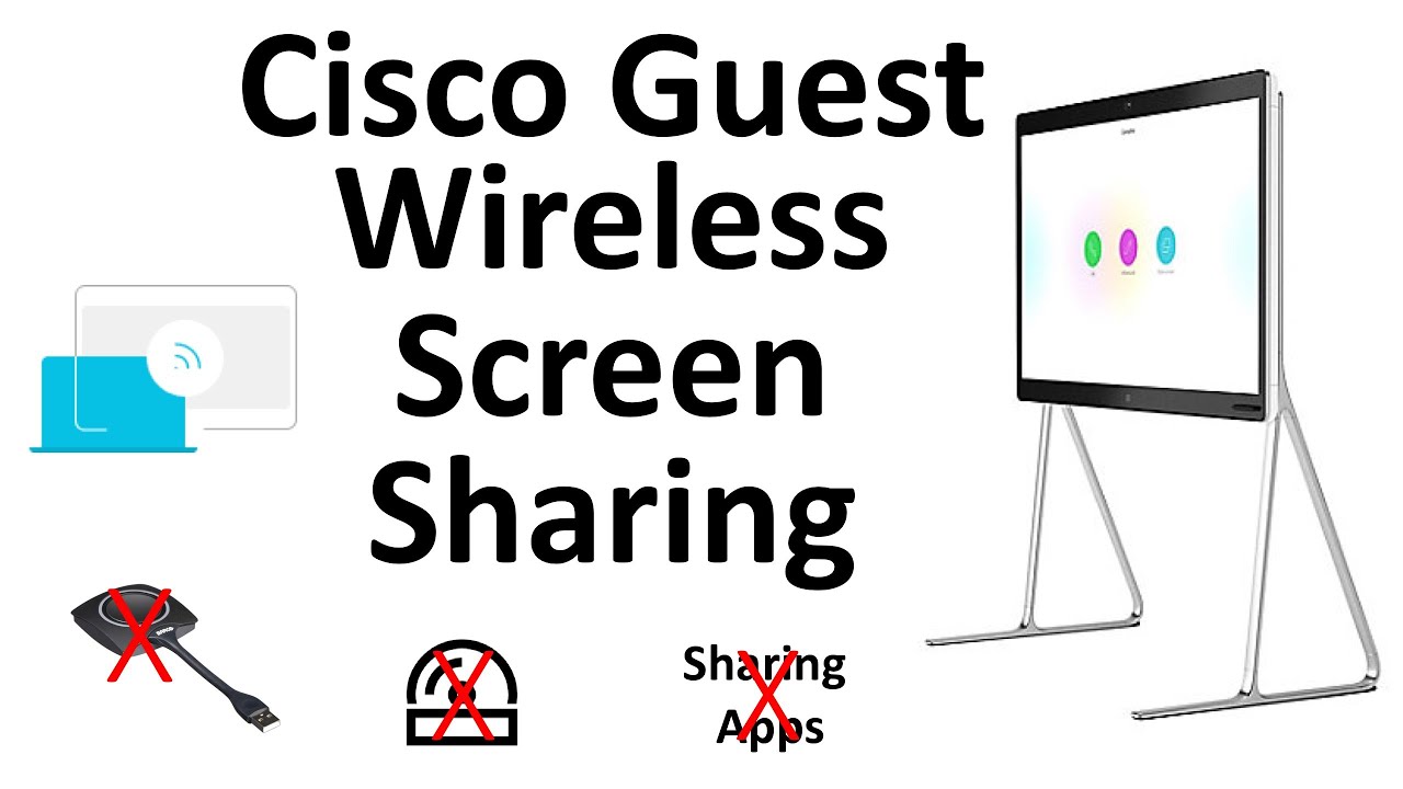 Guest Screen Sharing with Cisco Webex Video Systems - YouTube