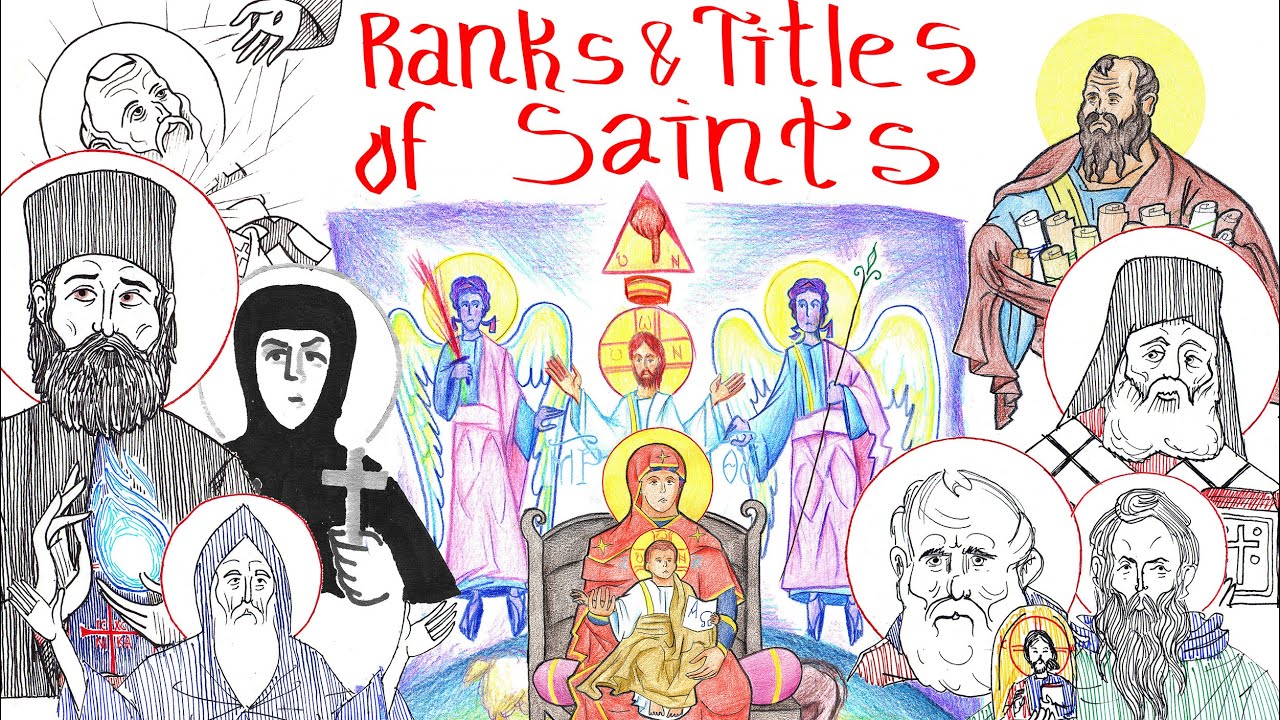 Ranks and Titles of Saints in the Orthodox Church (Pencils & Prayer ...