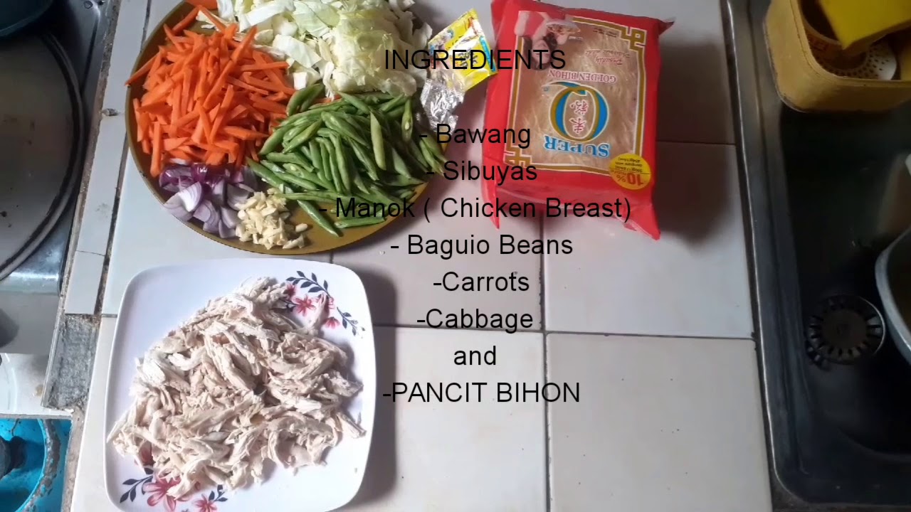 HOW TO COOK PANCIT BIHON - YouTube