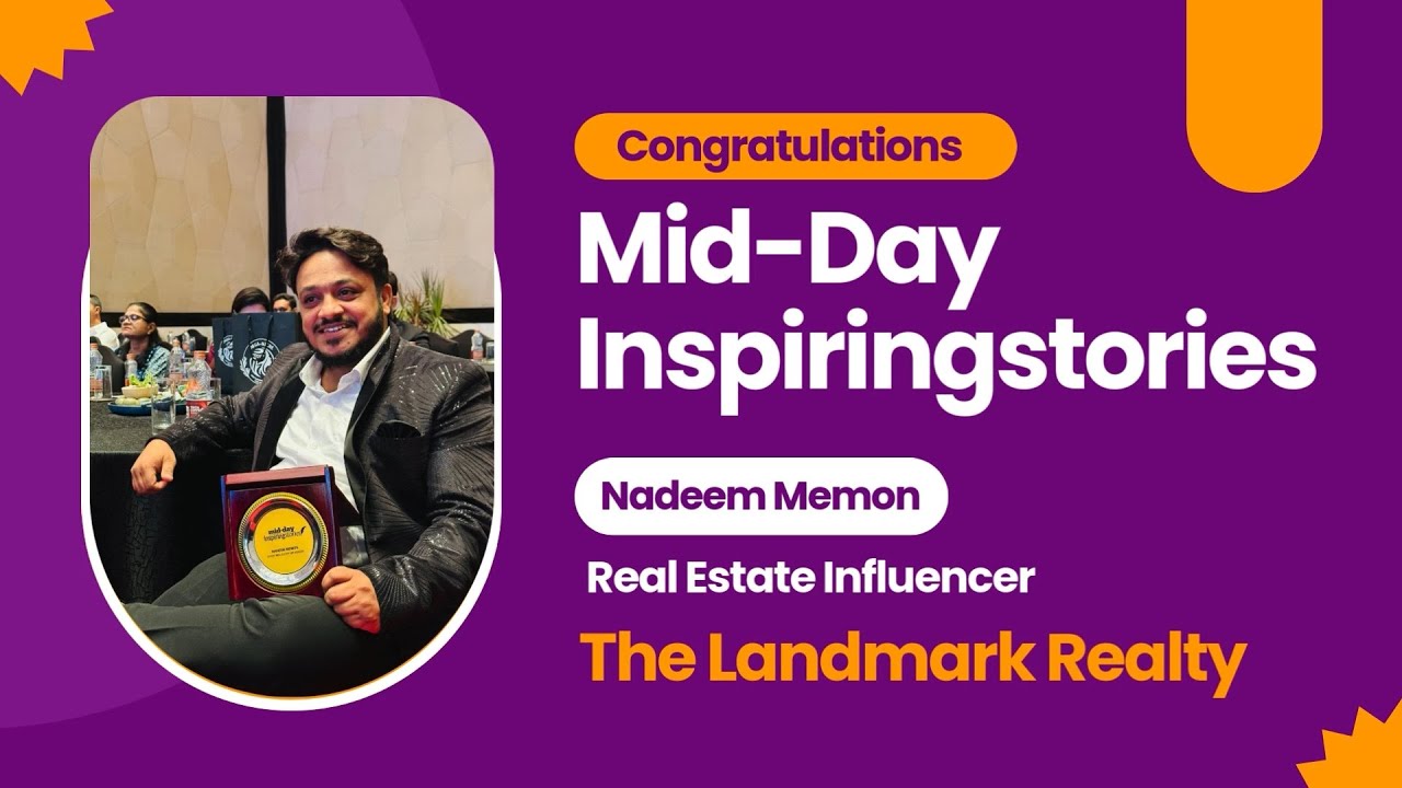 Mid-Day Inspiringstories (Congratulations Nadeem Memon) - YouTube