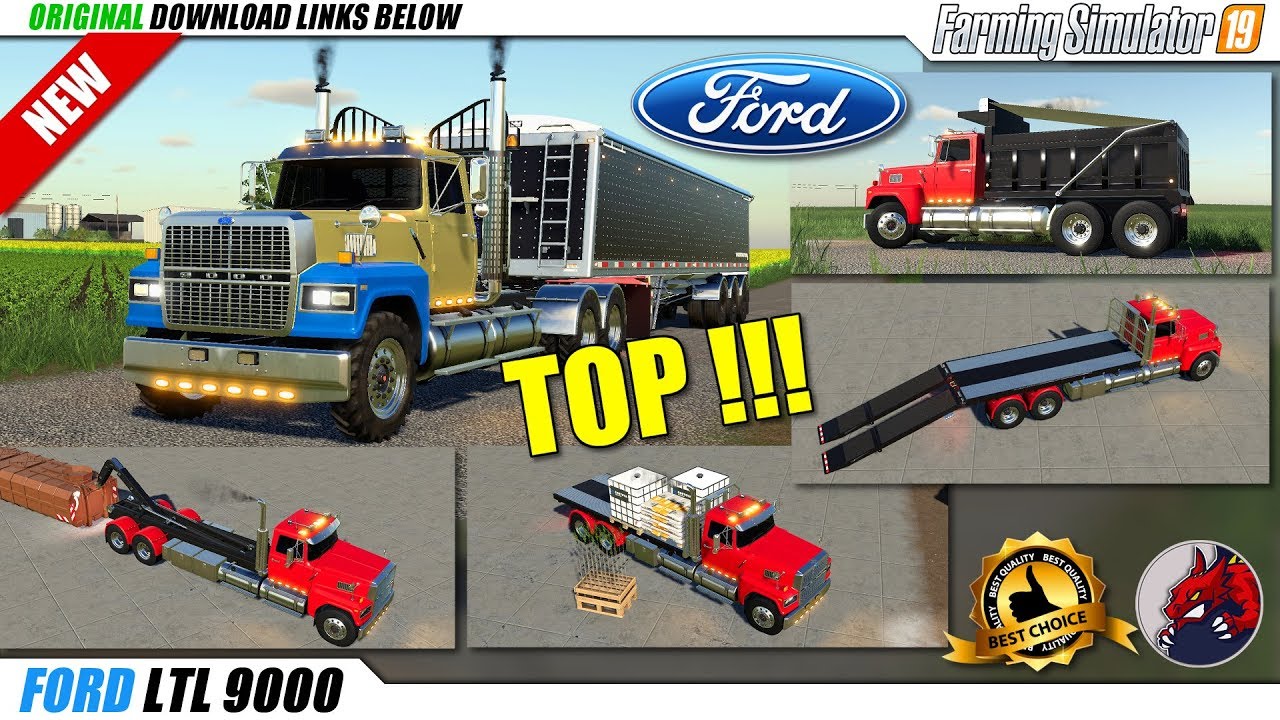 FS19 | FORD LTL9000 Truck v1.0.1.0 - review - YouTube