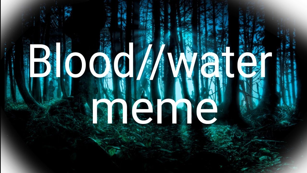 Blood//water- animation meme (Big Gift) - YouTube