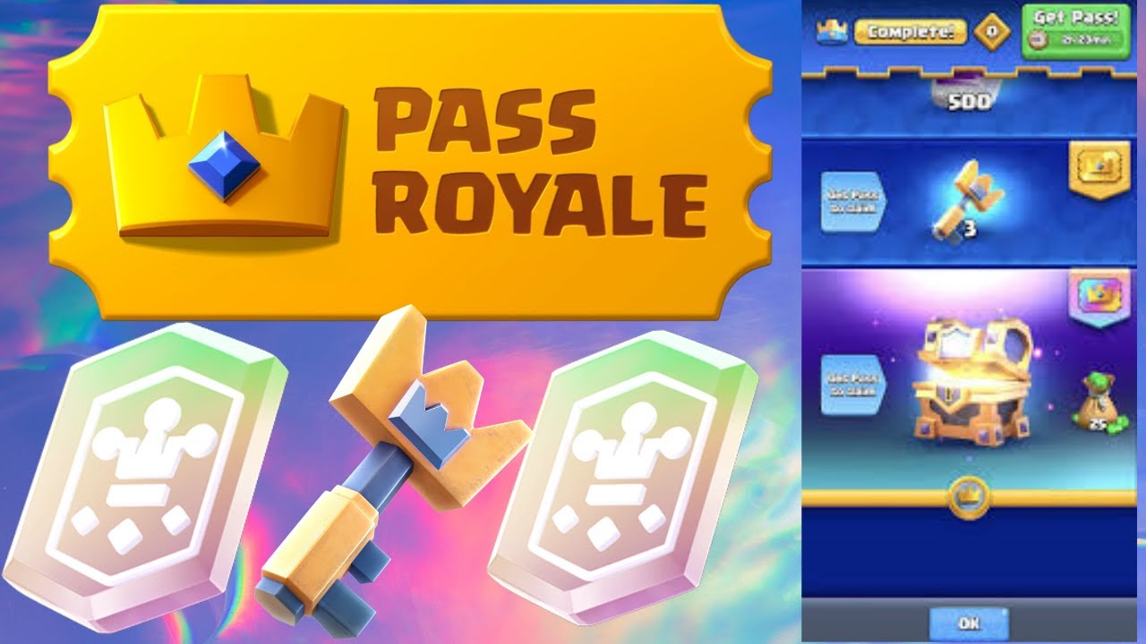 Pass Royale Chest Opening In Clash Royale - YouTube