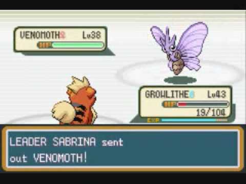 pokemon fire red sixth gym battle.wmv - YouTube