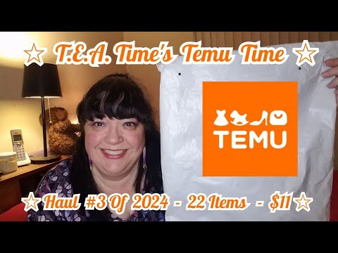 T.E.A. Time's TEMU Time | 22 Items For $11 | Including Formula 1 ...