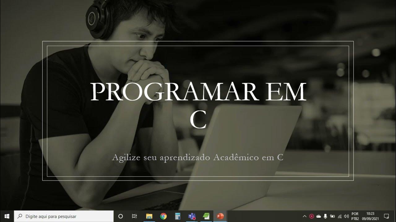 Programar em C - Aula 01 - Ambiente - YouTube