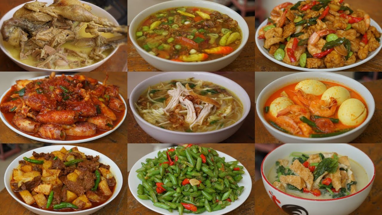 LAUK MASAKAN ENAK DAN MUDAH UNTUK SEMINGGU | SELURUH KELUARGA ...