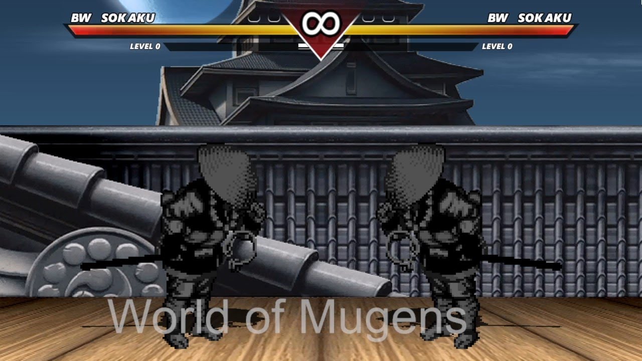 [Street Fighter Mugen] BW Sokaku Vs BW Sokaku - YouTube