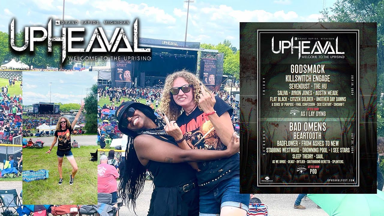 UPHEAVAL MUSIC FESTIVAL 2024 [Part 1] (Sleep Theory, Beartooth, Bad ...