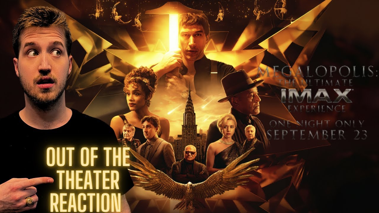 Megalopolis: The Ultimate IMAX Experience Early Premiere | Out Of The Theater Reaction - YouTube