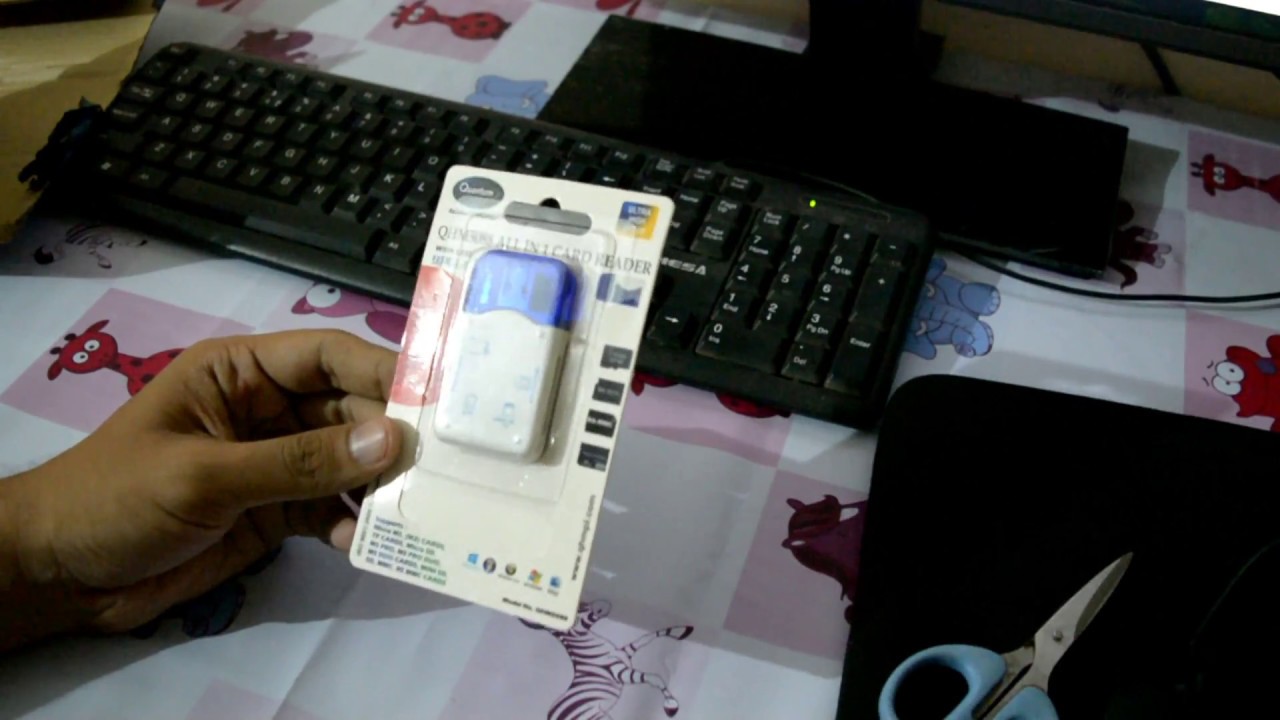 Quantum QHM5088 Card Reader Unboxing and Review. - YouTube