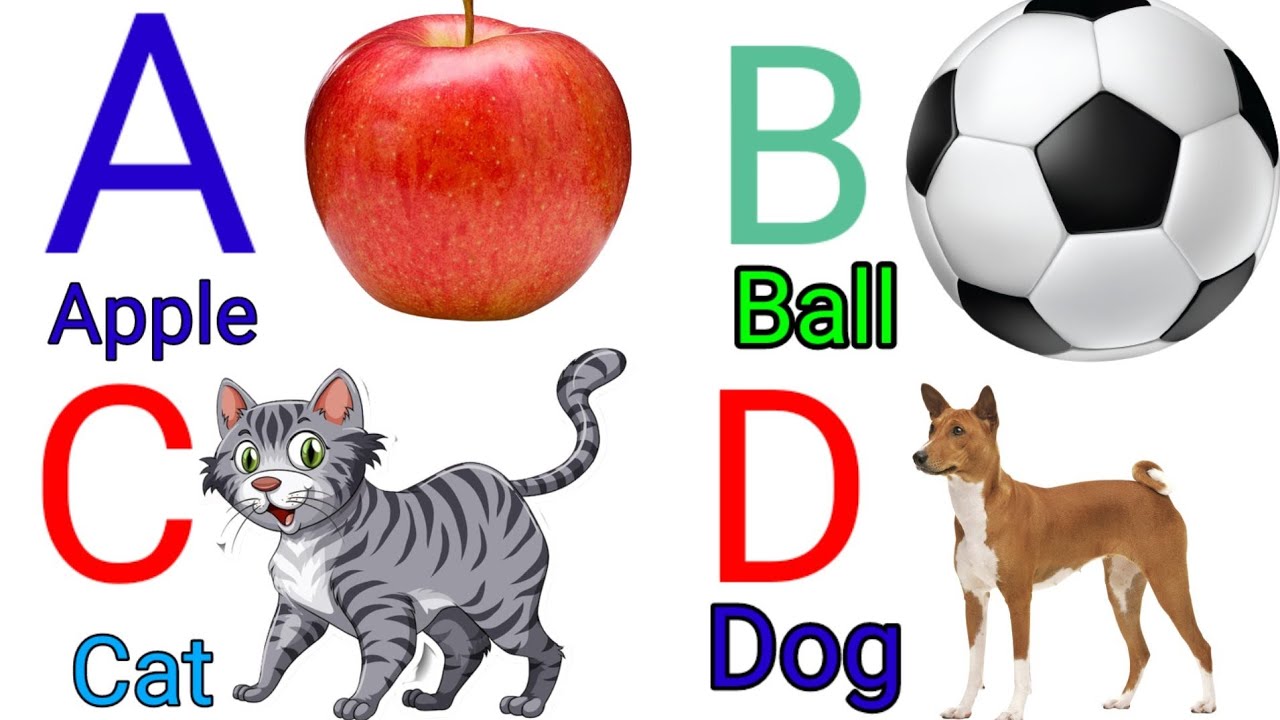 abcd, abcde, a for apple b for ball C for cat ,alphabets, phonics song ...