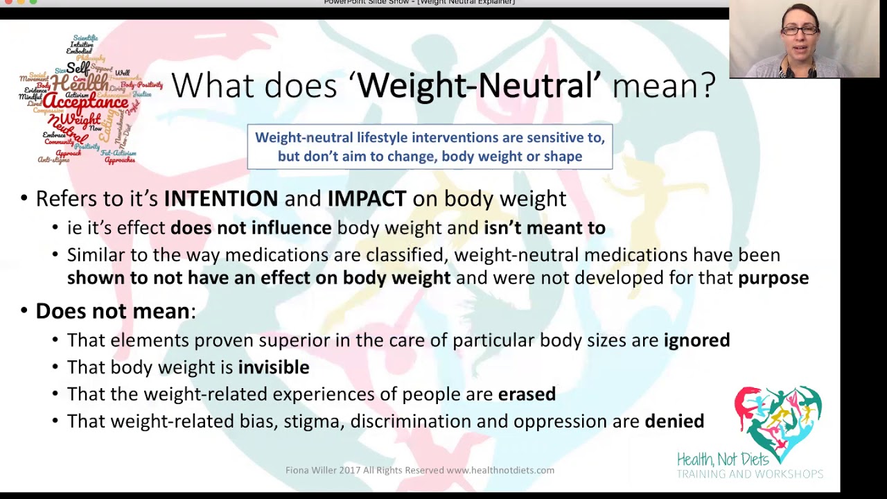 Weight Neutral Explainer - YouTube
