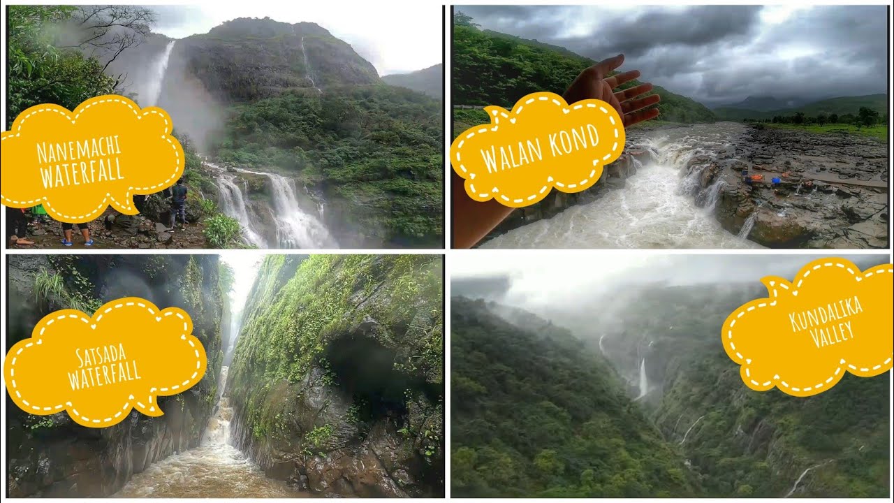 Mahad : Day 1| Nanemachi Waterfall | Satsada waterfall | Shevate ...