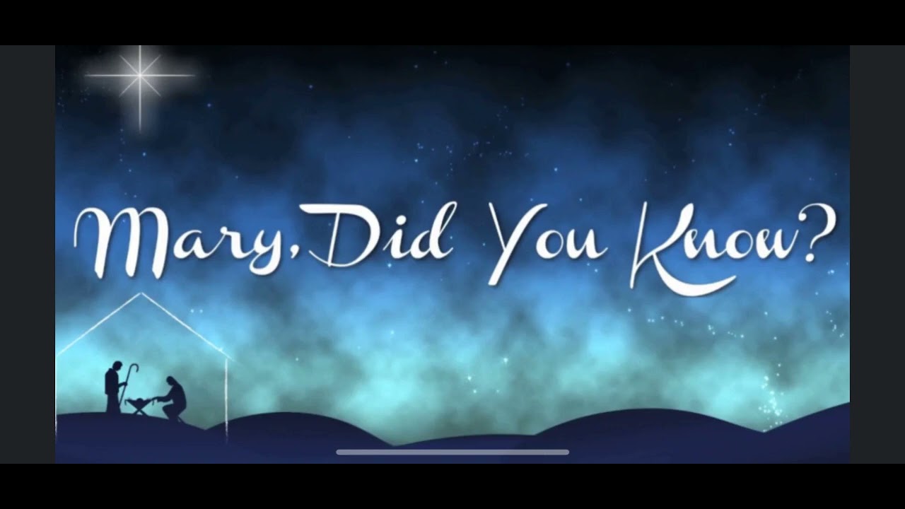 Mary Did You Know COVER - YouTube