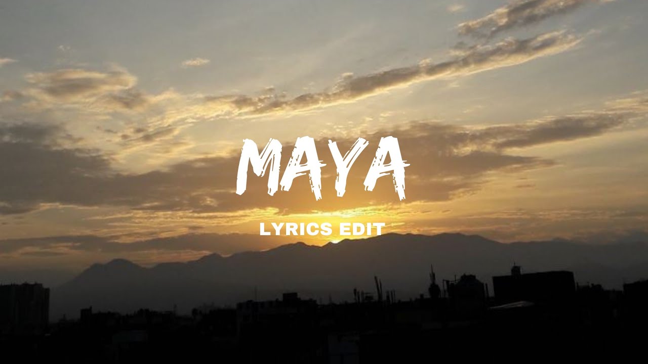 Maya - Ayush Gauchan || Maya lyrics || Nepali song|| #trendingsong ...