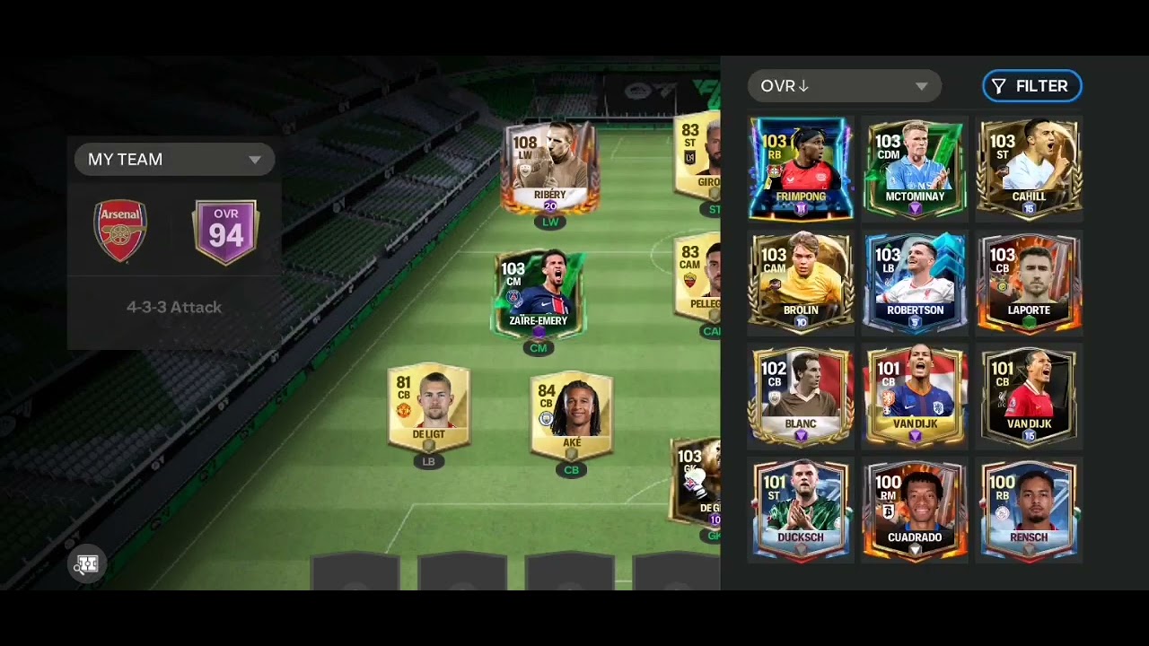 The upgrde⬆️⬆️(105 ovr reached) - YouTube