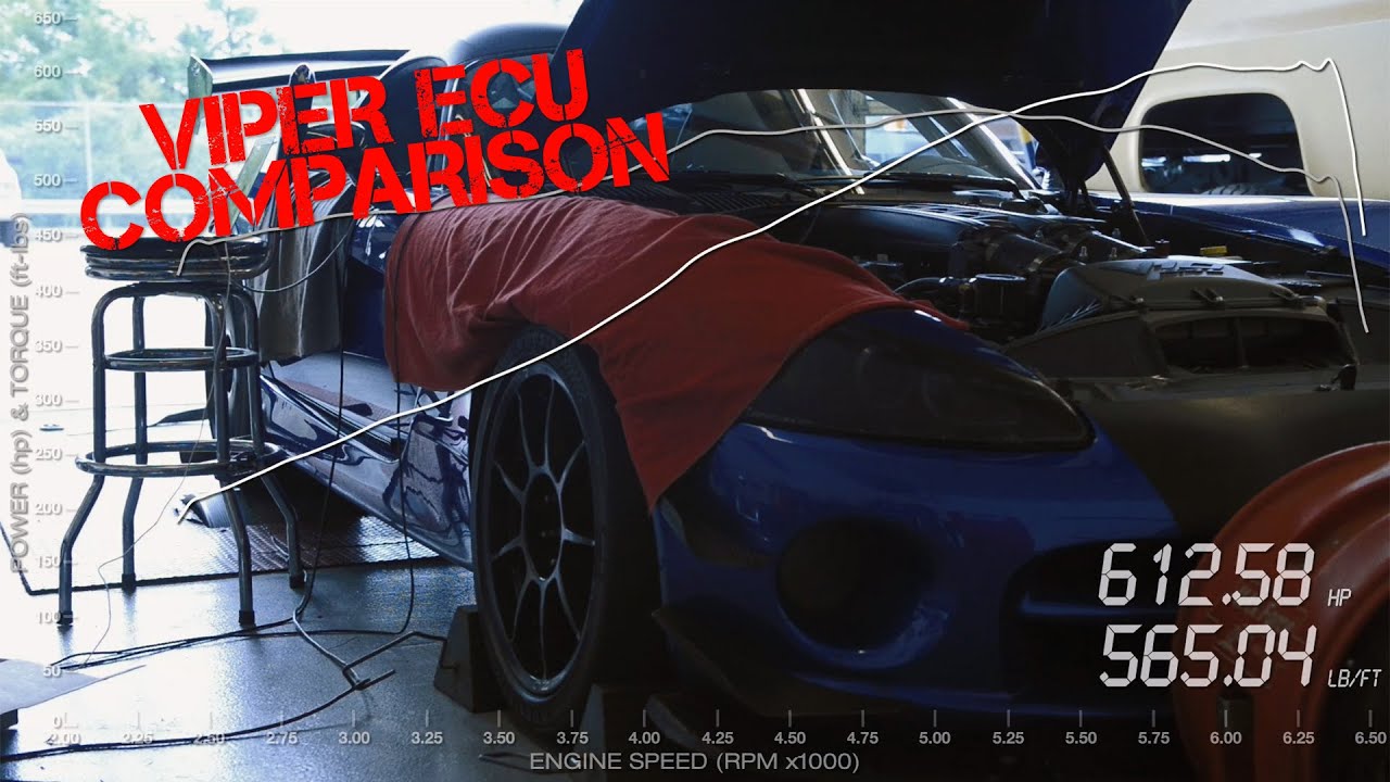 Gen 4 Viper Dyno Comparison - Stock ECU, Venom ECU, & HP Tuners - YouTube