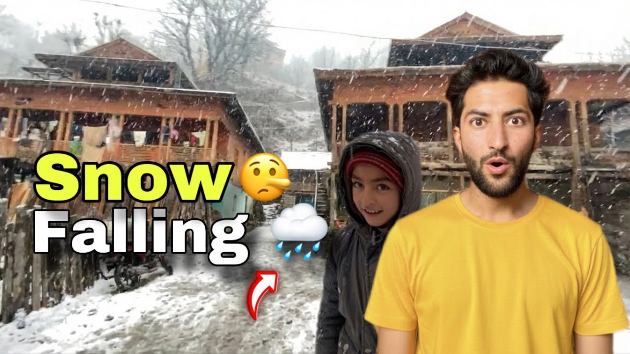 \\Snowfall Ne Sab Kuch White Kar Diya 😱 watching a full blog 🫣|| - YouTube