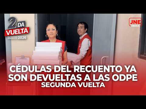 Video: JNE fiscaliza la llegada de material electoral a ODPE por Jurado ...