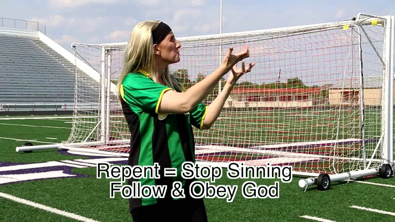 Lesson Soccer Ball | Bible Devotional | ASL - YouTube