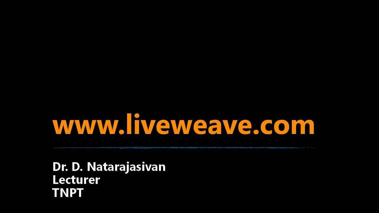 Using LiveWeave - YouTube