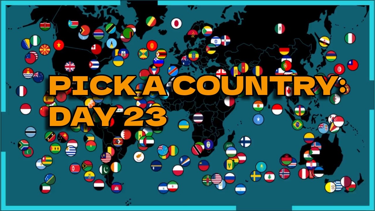 Pick a Country! World Map Arena: Day 23 - YouTube