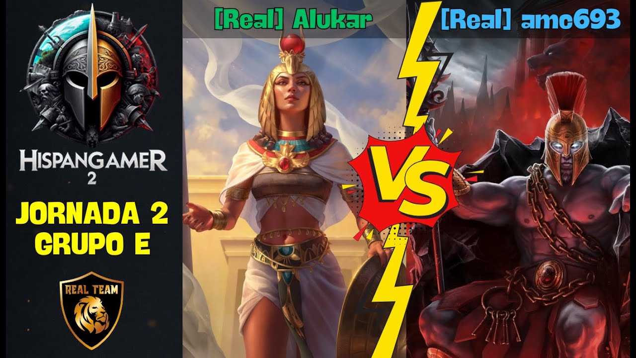 [Real] Alukar vs [Real] amc693 - Grupo E - Jornada 2 - HispanGamer 2 ...