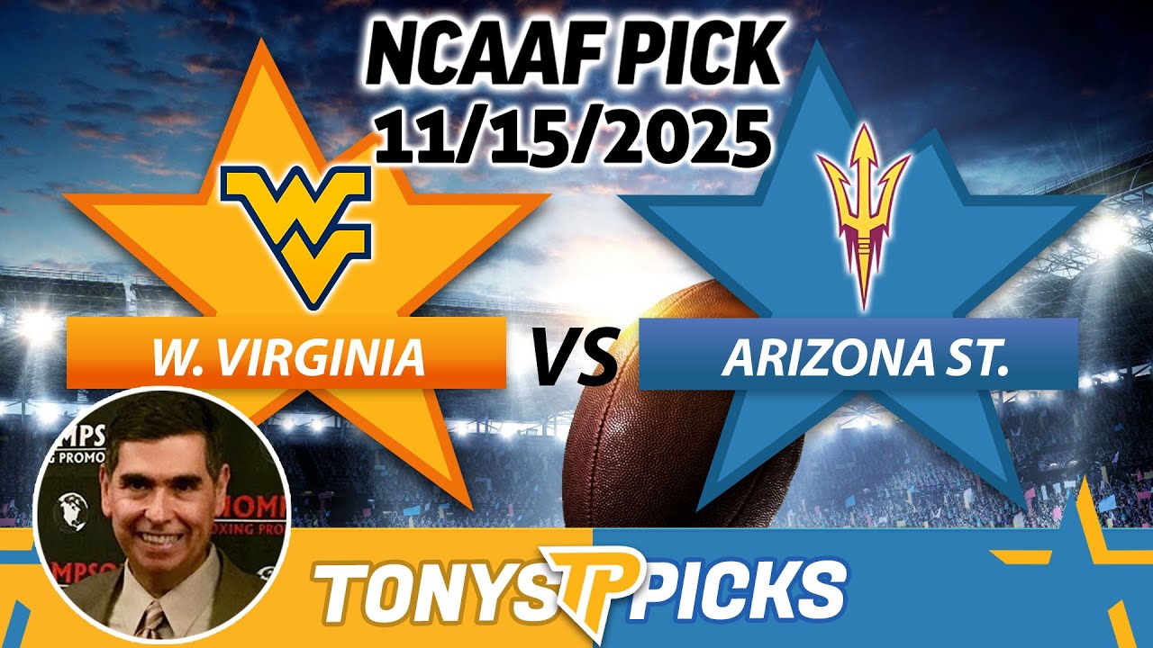 West Virginia vs Arizona St Pick 11/15/25 College Football Week 12 Pick ...
