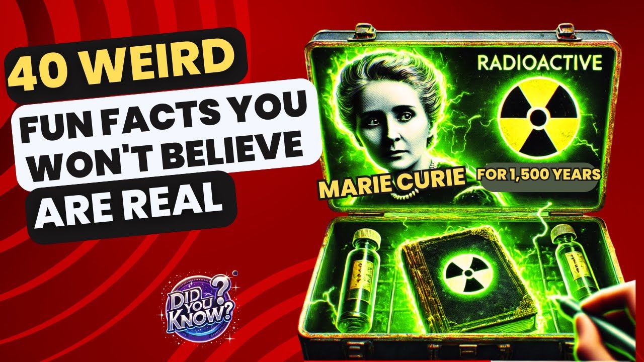 40 Weird Fun Facts You Won't Believe Are Real | Random Facts | Shocking ...