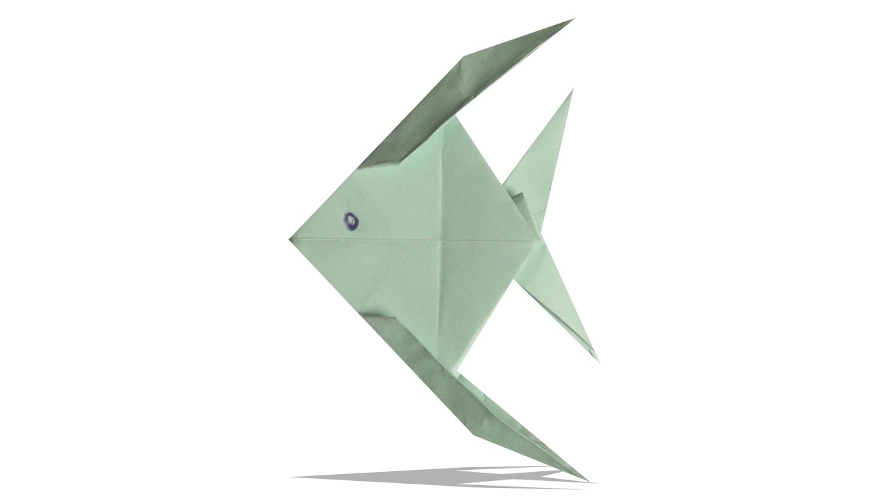 3D Origami Fish | DIY Origami Fish | Learn Origami | How To Make Easy ...