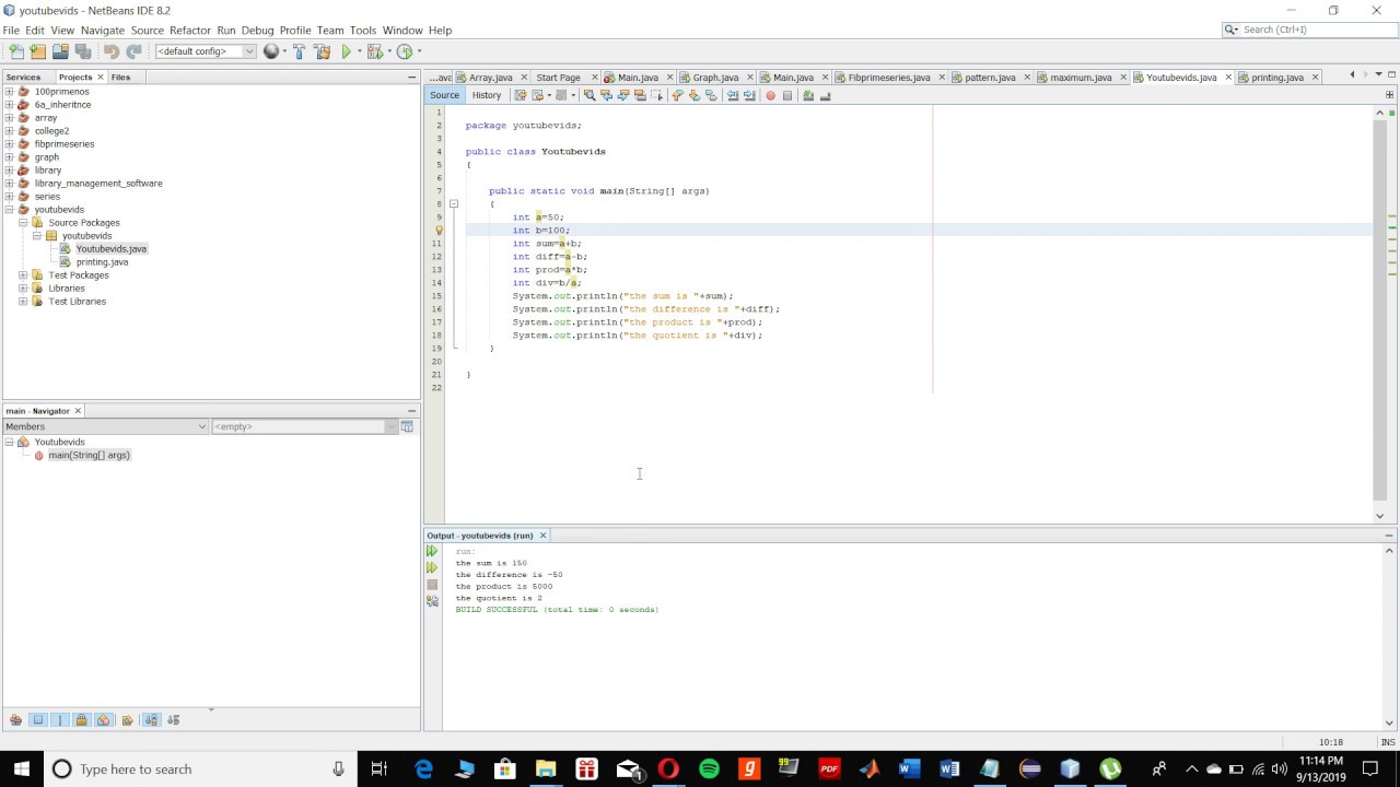 Java Concepts And Programming Youtube